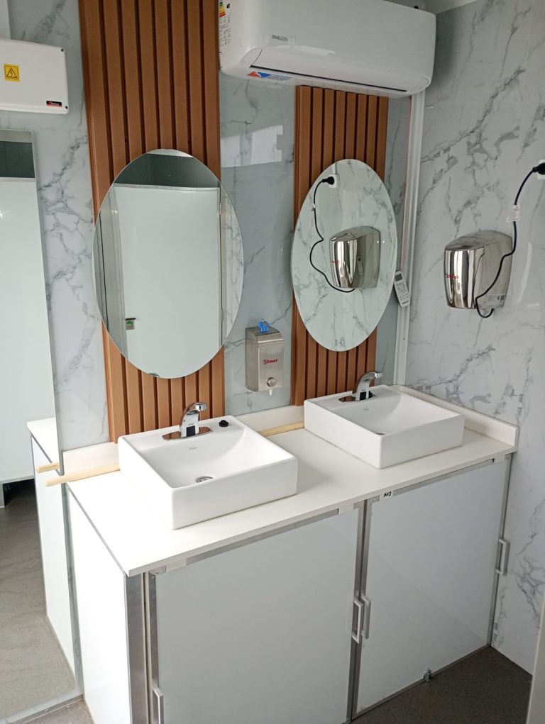 Modulo BA DELUXE DOBLE SANITARIO 6 MT. – Basani